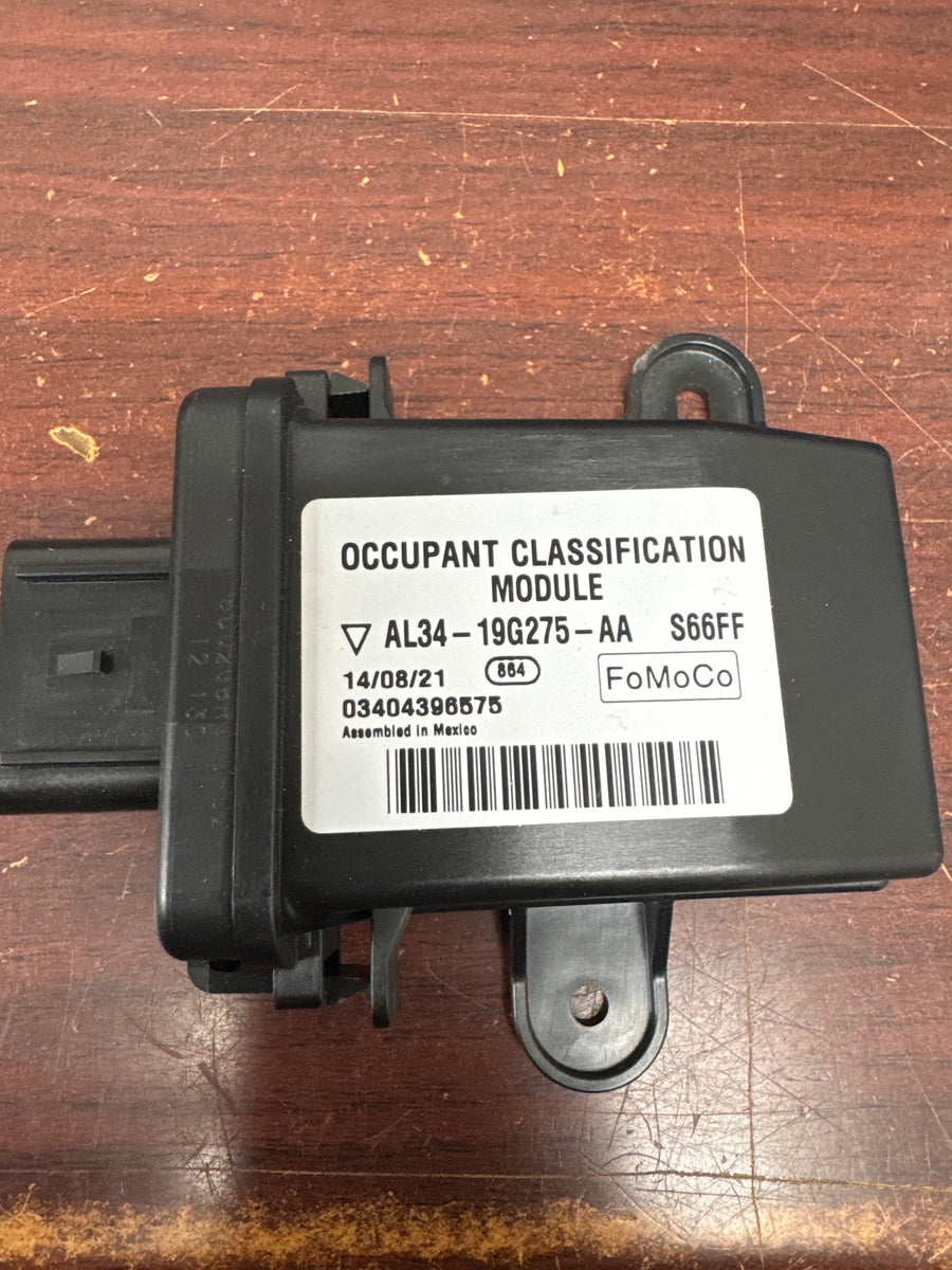 FORD F150 FRONT PASSENGER SEAT OCCUPANT SENSOR PN: AL34-19G275-AA (P ...