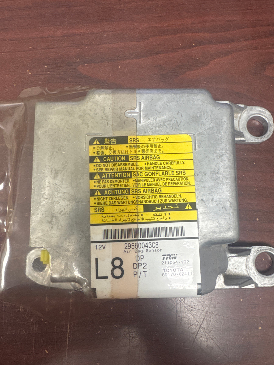 TOYOTA COROLLA AIRBAG CONTROL MODULE PN: 89170-02411 (P) – Airbag ...