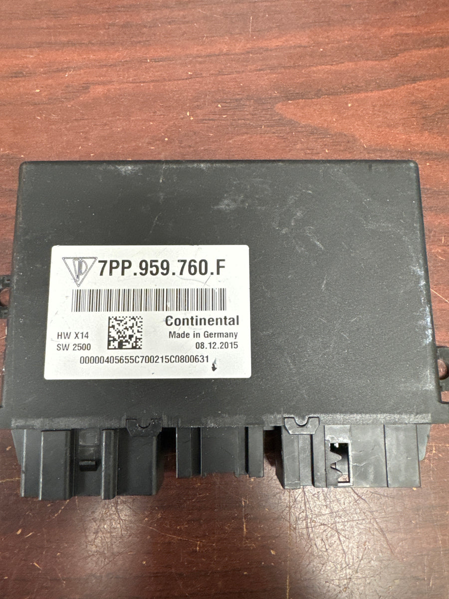 Porsche Macan Front Seat Control Module Part P Pn 7pp 959 760 F