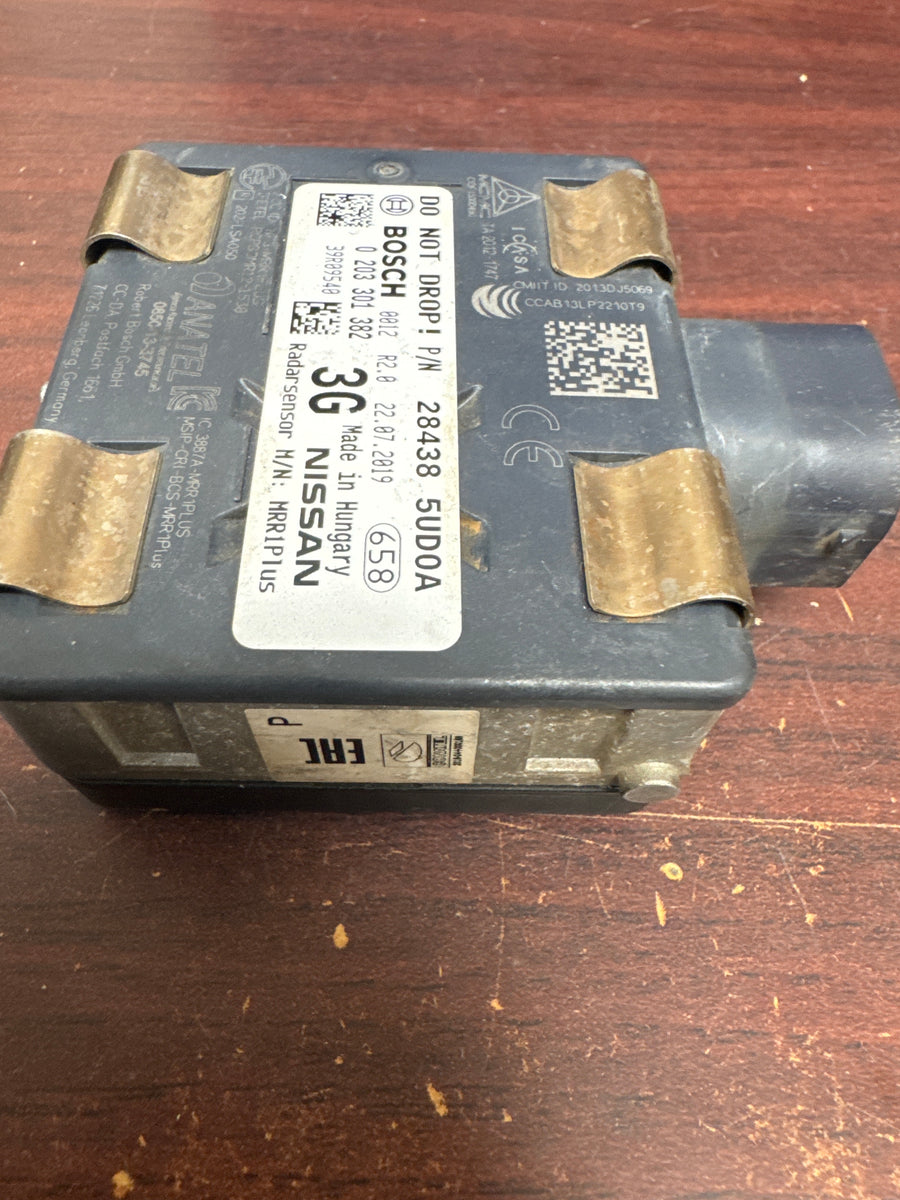 NISSAN SENTRA CRUISE CONTROL DISTANCE RADAR SENSOR (P) PN: 28438-5UD0A ...
