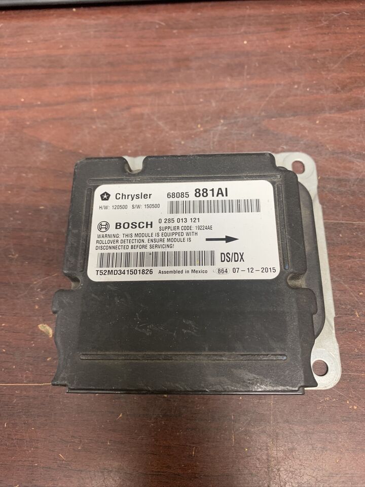 DODGE RAM 1500 AIRBAG CONTROL MODULE P/N 68085881AI (P) – Airbag Master ...